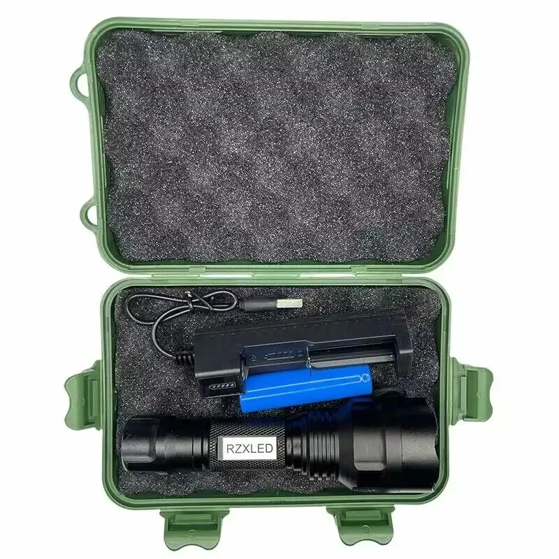 C8 147MM 3W UV-A 365NM 370NM 385NM 400NM 395NM 420NM Adjustable Focus ...