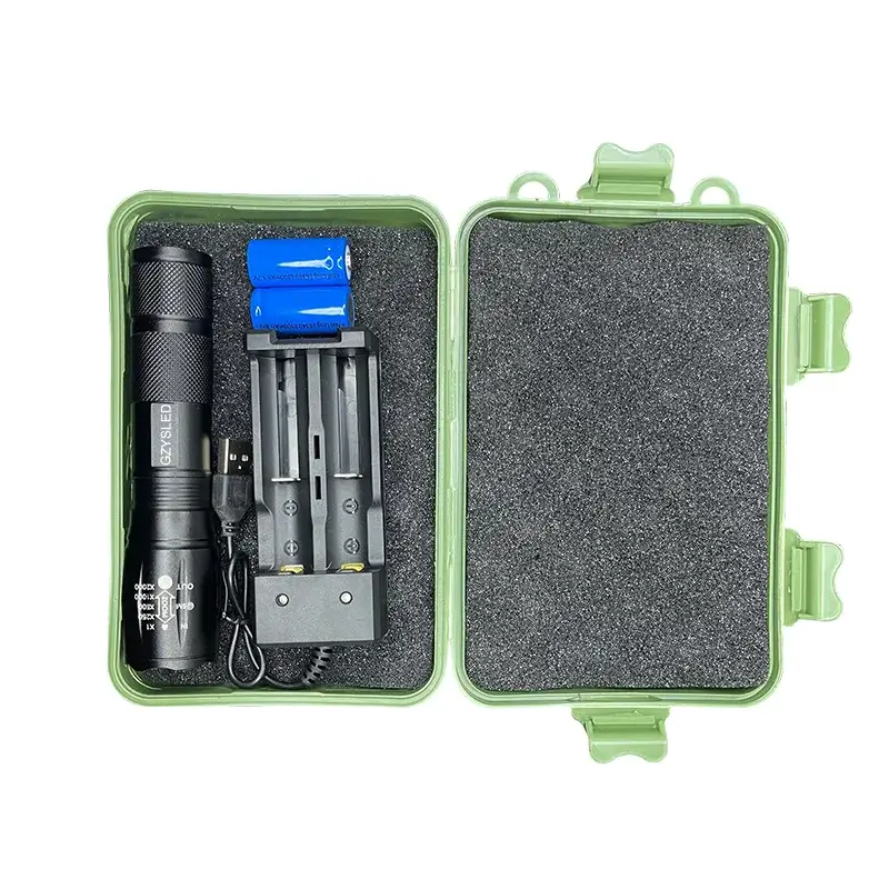 Customized Adjustable Focus Led 3W Dual Wavelength UV Flashlight 365nm ...